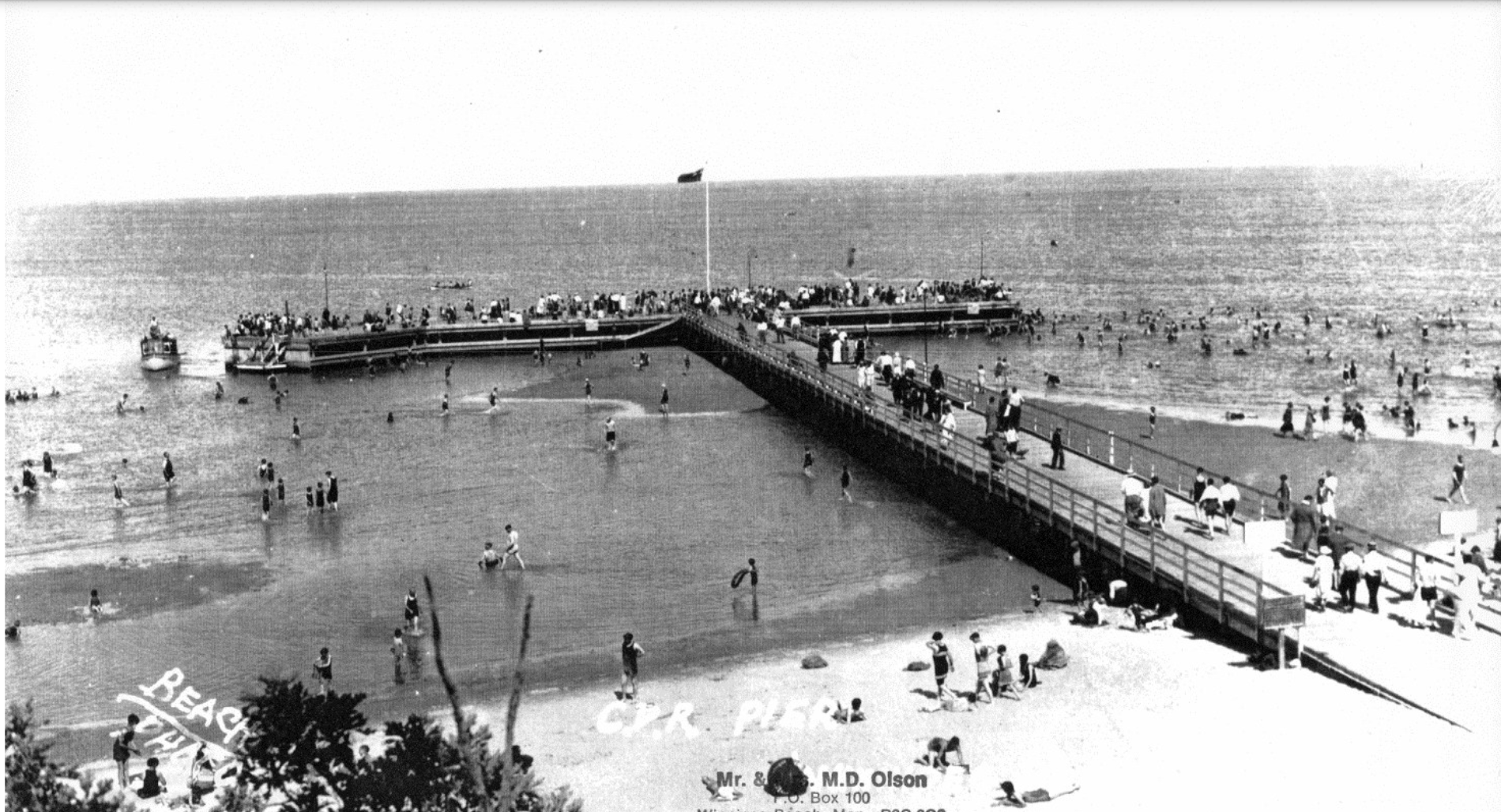 CPR Pier 1907 — Winnipeg Beach Historical Society